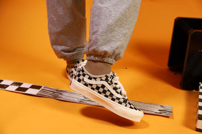 Vans Ua Old Skool Eco Theory Checkerboard Vn0a54f4705
